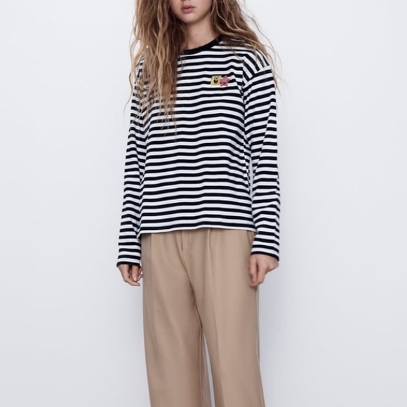 Zara | Tops | Zara Trf Spongebob Squarepants Tshirt | Poshmark